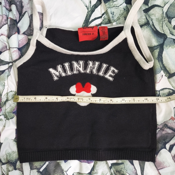 Disney | Tops | Disney Minnie Mouse Black Tank Top | Poshmark